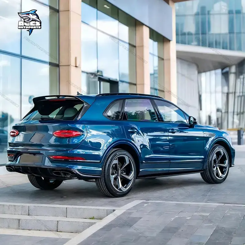 For Bentley Bentayga Body Kit W12 Speed Dry Carbon Fiber V8S Style ...