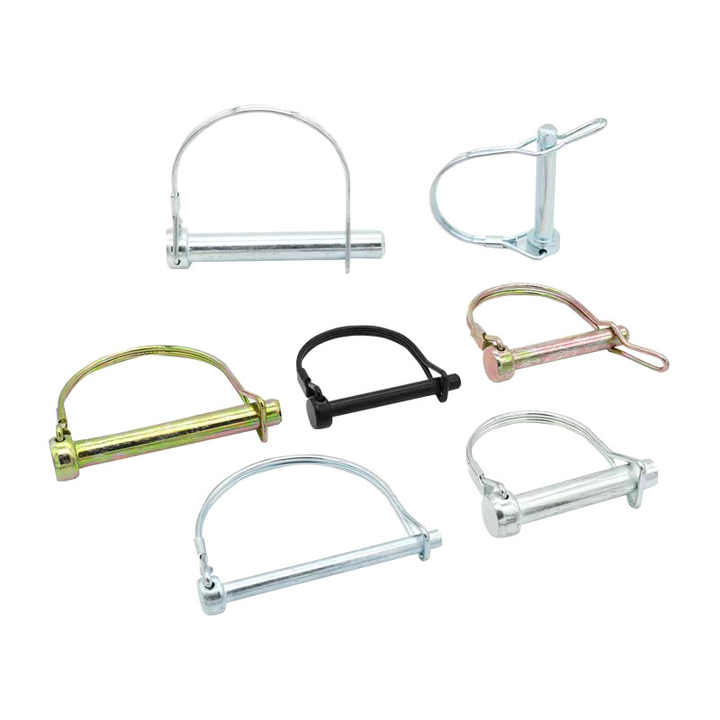 Stainless Steel Trailer Pin Zinc Plated Carbon Steel Safety Coupler Pin ...