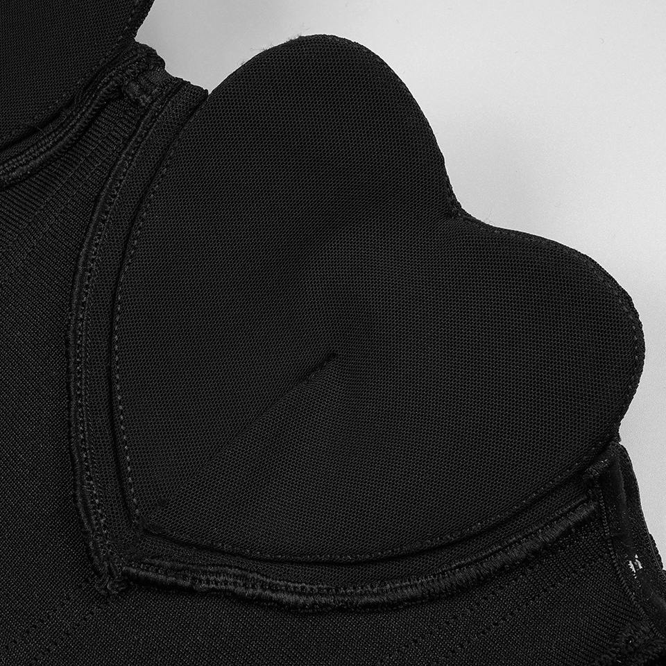 TS2219 Summer Bodycon Tops for Women Black Off Shoulder Bandage Sexy ...