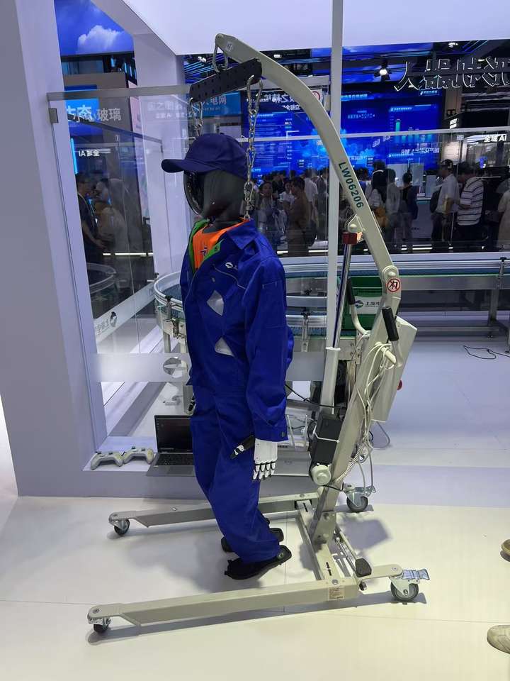 Bipedal Walking Robot Crane Humanoid Standing Assistance Fall ...
