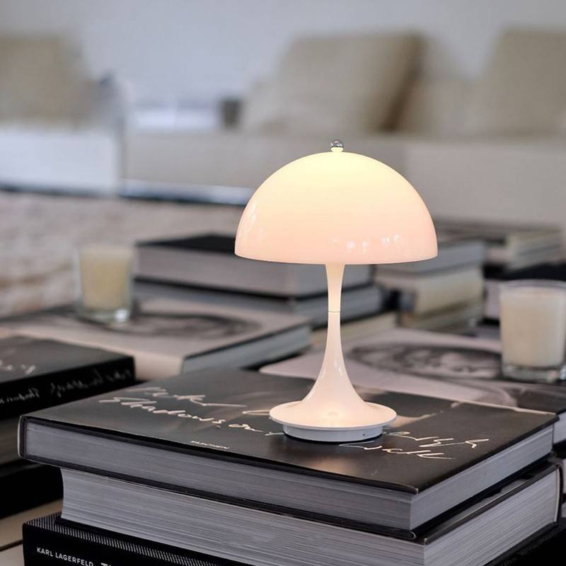 Mushroom Table Lamp Nordic-style Modern High-end Ambient Light Trendy ...
