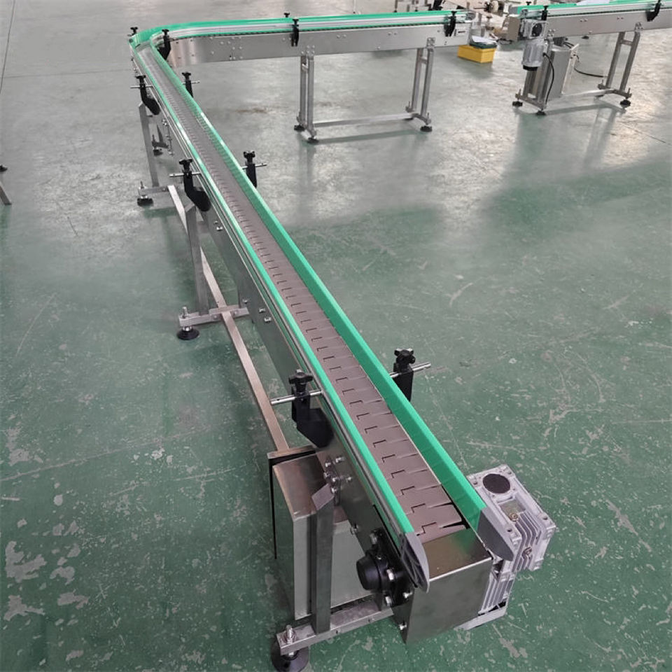 90 Degree Turning Conveyor - Efficient Curved Belt Machine