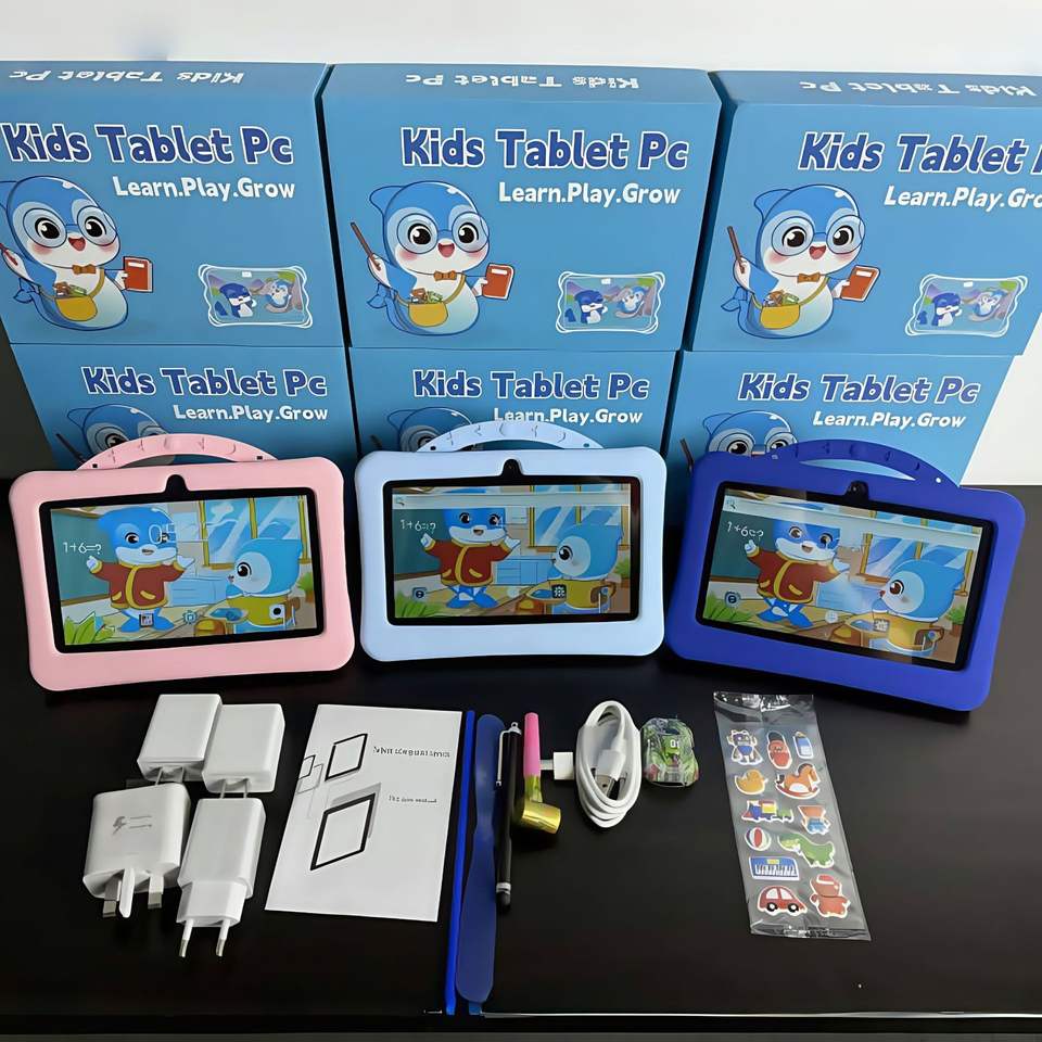 New 2026 Popular Children's Tablet PC 7-inch Drop-proof Cartoon Design ...