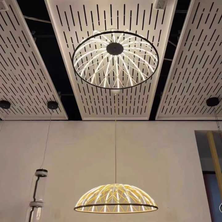 Italian modern simple hotel lobby chandelier designer Creative living ...