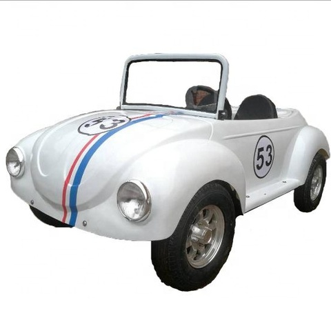 Twin Seat Mini Hotrod Car Fiberglass Body - Customize Colors