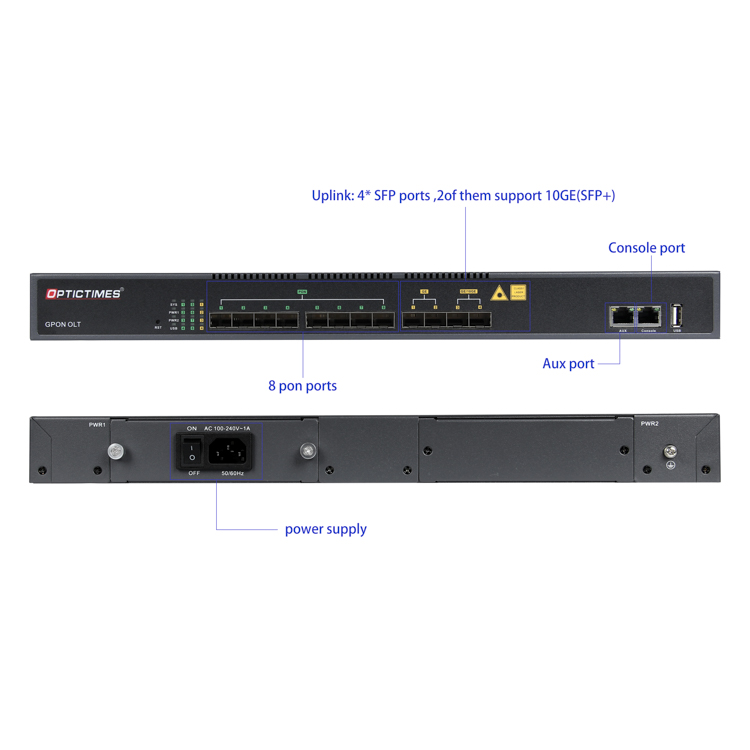 FTTH Epon Olt 40km - Performa & Keandalan Tinggi