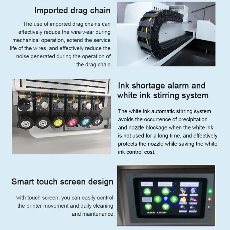 TX800 Printhead A2 UV Flatbed Printer - High-Accuracy Printing