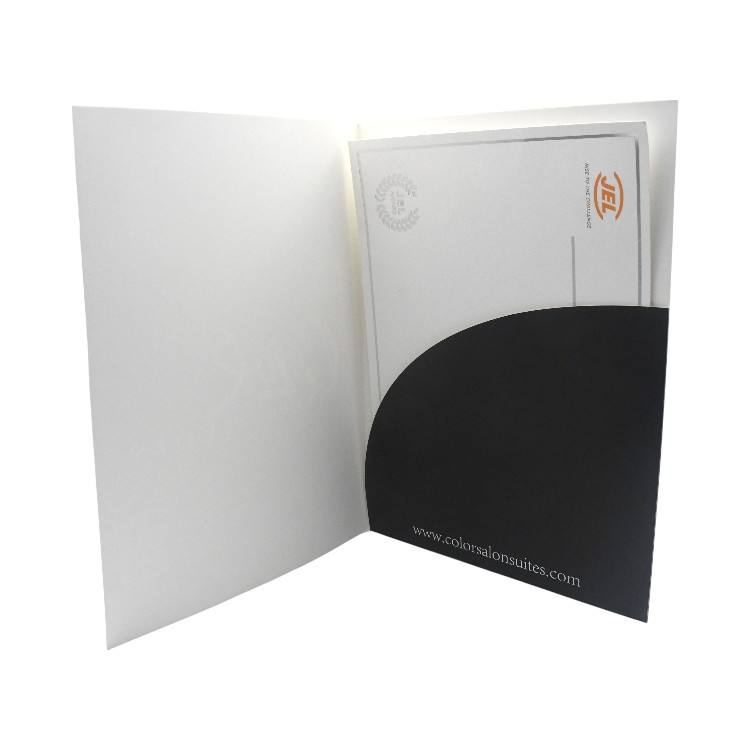 Custom Printed Business Card Folder A4 Size for Corporate Gifting Oem ...