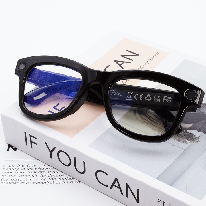 2025 New M01 AI Smart Glasses with 500W HD Camera AI Translation ENC ...