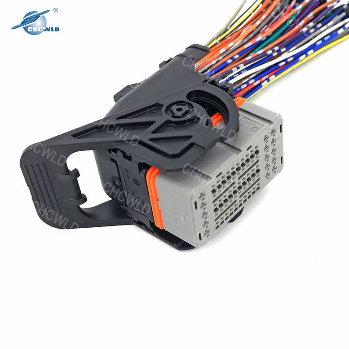 65 Pin Waterproof Automotive Wiring Harness - ECU Plug Cable Assembly