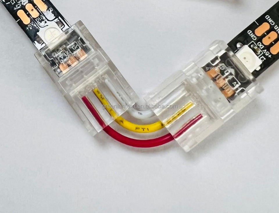 3 Pin Wire Connectors 3Pin Clear Seamless Quick Connector Addressable ...