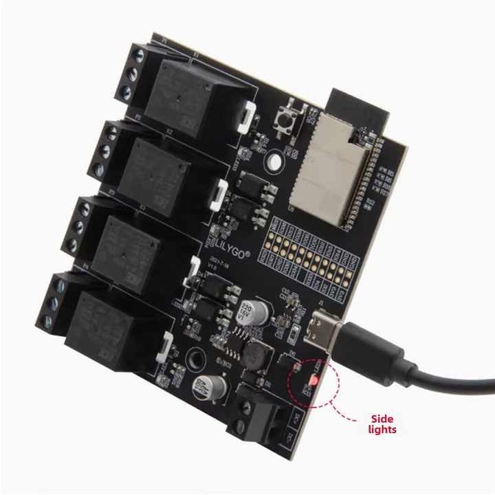 Zhenheng T-Relay ESP32 Quad DC 5V Iot Relay - High Quality