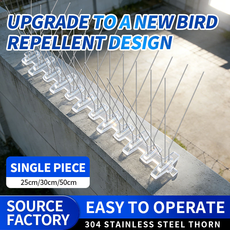 PC Bird Spike Deterrent Outdoor Anti Bird Trap Pigeons Animal Control ...