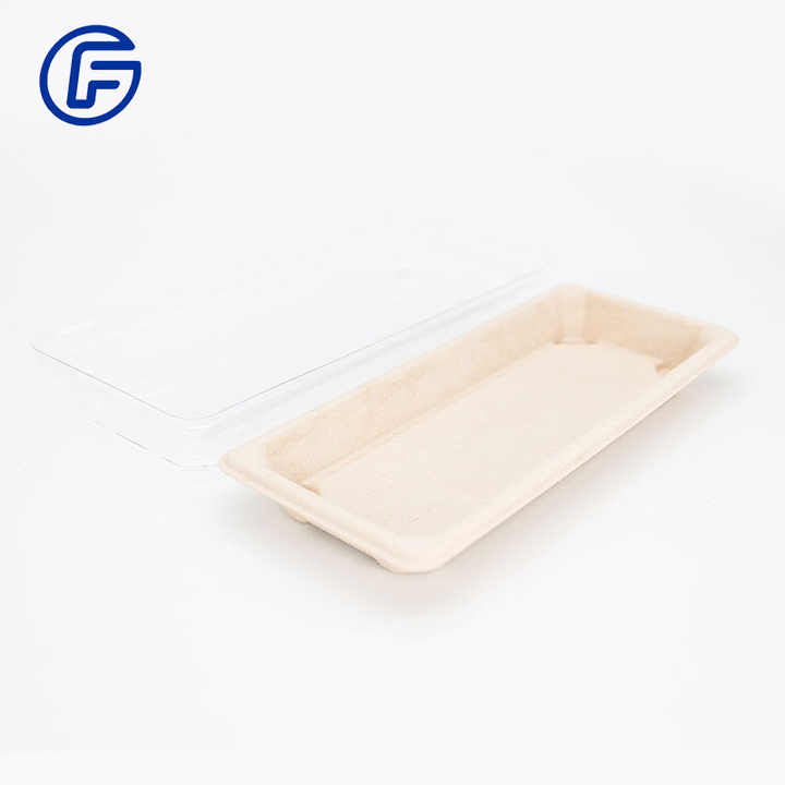 Japanese Restaurant Sugarcane Bagasse Sushi Seaweed Box Tray ...