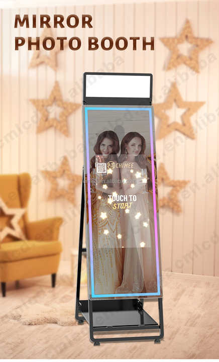 Interactive Magic Mirror Photo Booth: 43 Inch DSLR with LED Touch ...