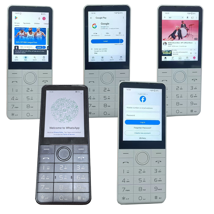 Wholesale Dual SIM 2.8 inch Touchscreen QWERTY Keypad Smartphone 4G Android