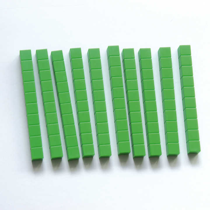 Deshen AmazonChoice Plastic Math Base Ten Rods-Set 50 Educational Toy ...