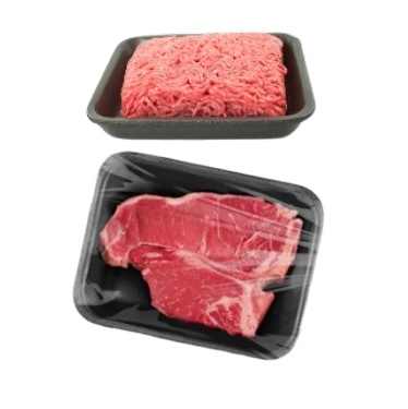 Disposable Polystyrene Meat Chicken Beef Deep Open Cell Absorbent Tray ...