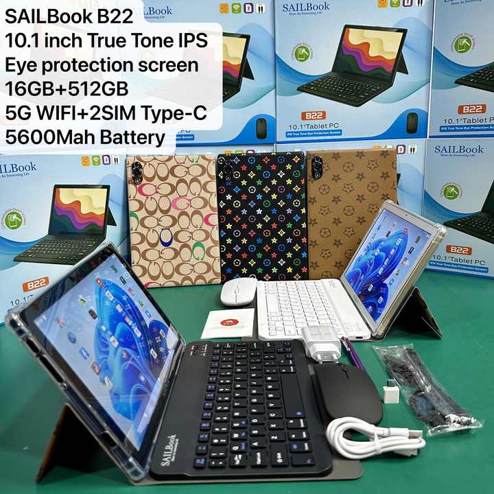10 Inch Tablet with SIM Card - Sailbook B22 12+512GB