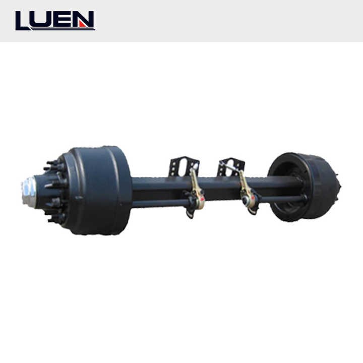 high burden outboard square tube rear American semi-trailer axle for ...