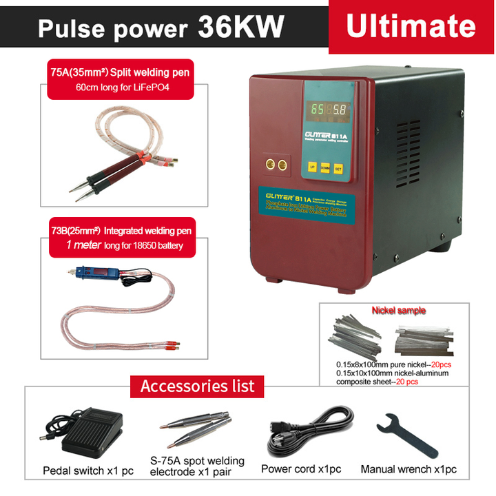 Welder Glitter 811A High Power Copper Welding Machine Copper & Aluminum ...