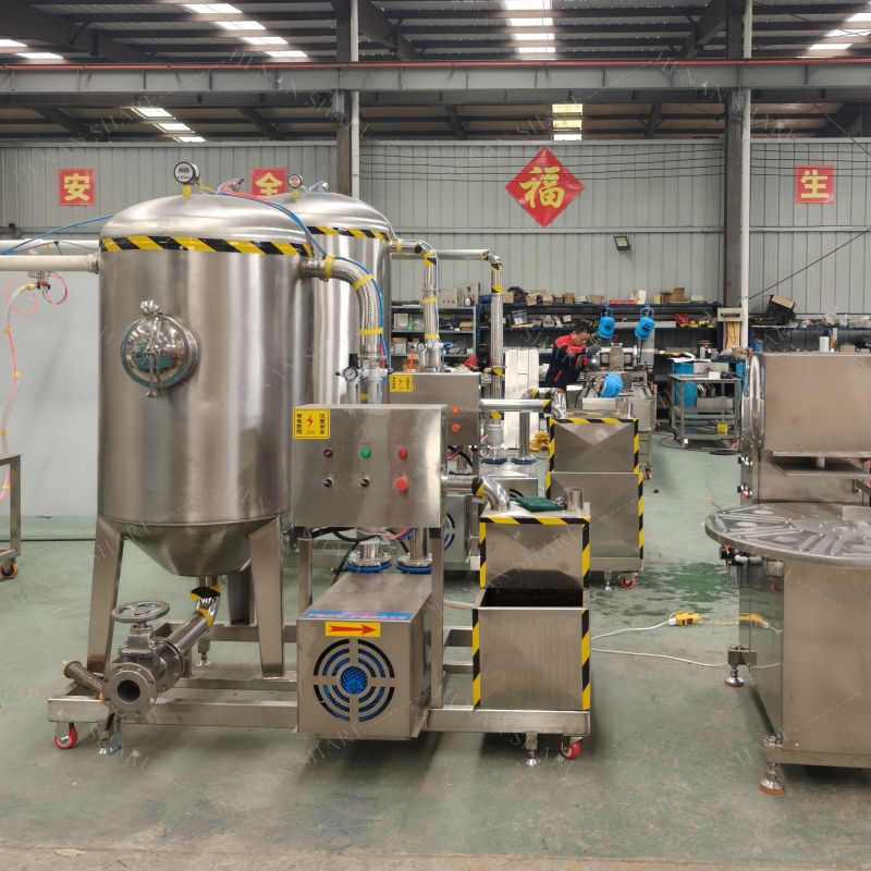 Chicken Vacuum Lung Suction Viscera Removing Machine