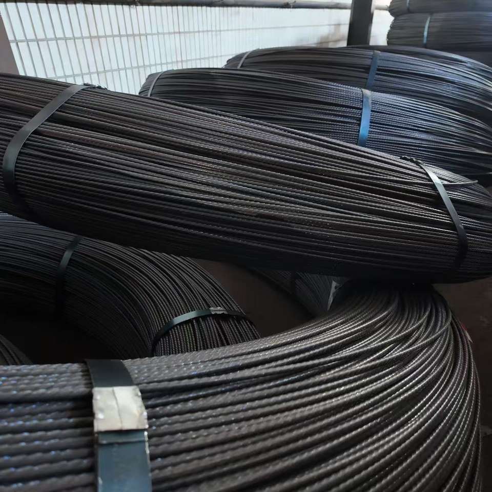Prestressed Helical Ribbed Steel Wire Grade 82b Non-Alloy 5mm~12mm ...