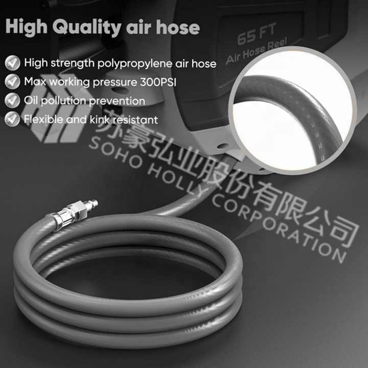 Retractable Air Hose Reel 15M with Retractor Self Roll up Compressed ...