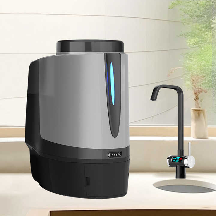 800 GPD TDS Monitoring Mineral Water Supply Smart Faucet