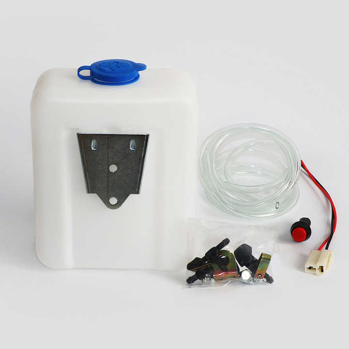 Windshield Washer Pump Bottle Fluid Reservoir Sprayer Kit