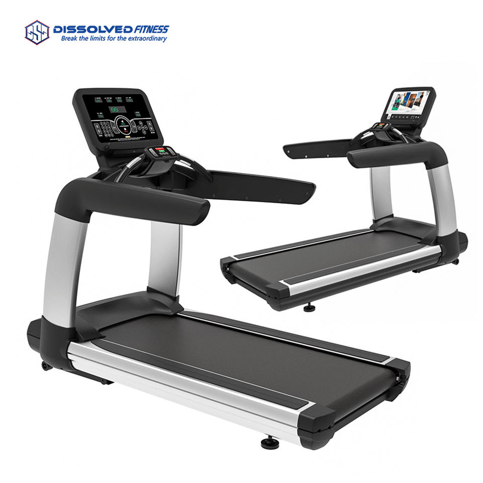China Manufacture Electric Commercial Leg Treadmill High Tech LED ...