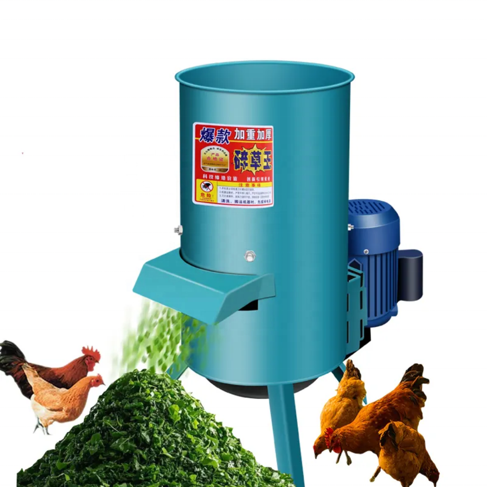 Automatic Animal Feed Making Shredder Cattle Pig Feed Machine Crusher ...