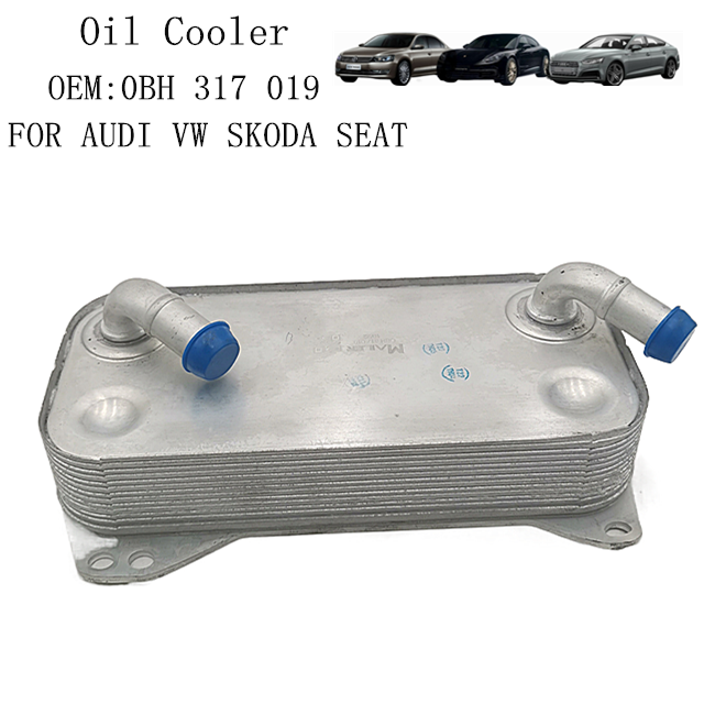 0BH317019 Cooling System Oil Cooler Transmission Engine Oil Cooler for ...