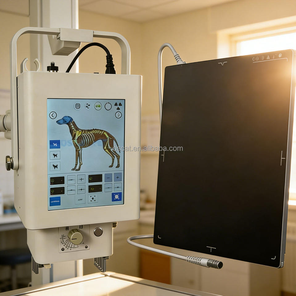 OSCAT Veterinary Mobile Digital X Ray System 5kW Horse X Ray Machine ...