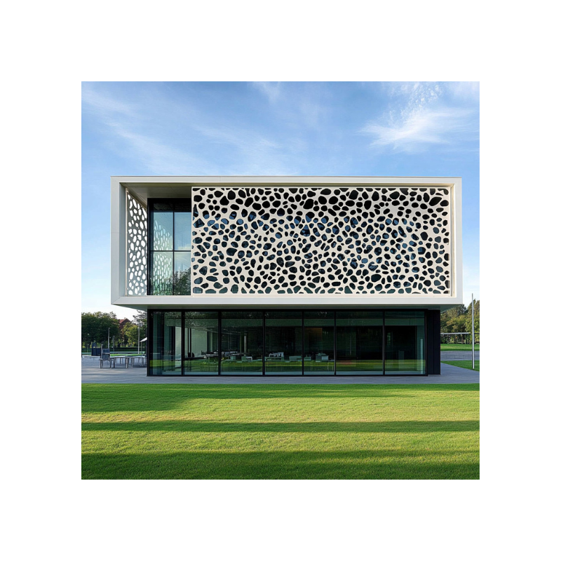 Customized Modern Gfrc Facade UHPC Screen Exterior Wall Panel ...