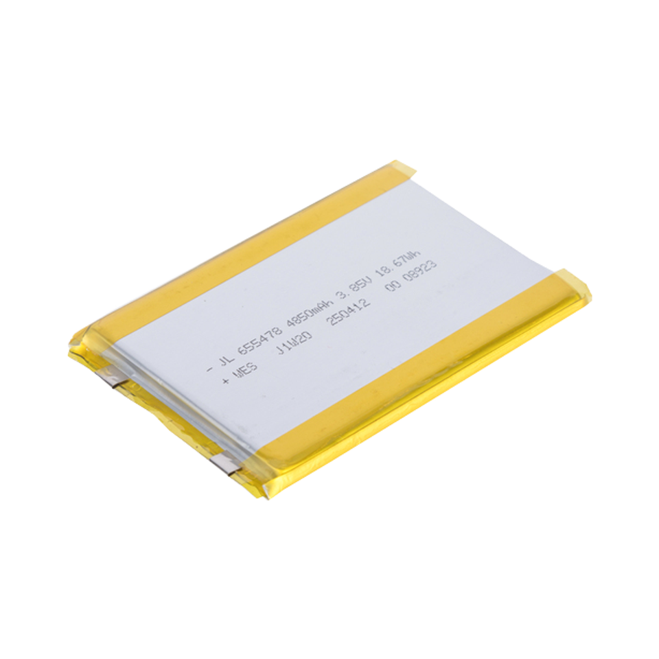WES Customizable UN38.8 Rohs Certified Electronics 655478 LiCoO2 Pouch ...