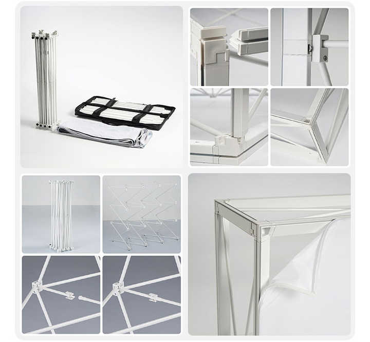 8ft 10ft SEG Expo Exhibition Trade Show Event Led Backlit Curved ...