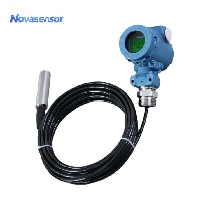 4-20mA RS485 Stainless Steel & PTFE ±2mm Accuracy Ultrasonic Water ...
