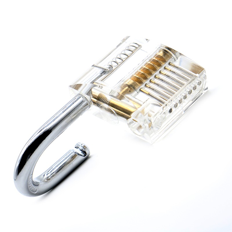 Transparent Clear Practice Padlock Set for Picking Practice & Training ...