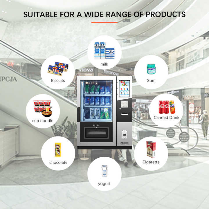 JSK Custom Mini Vending Machines - Snacks & Drinks Combo