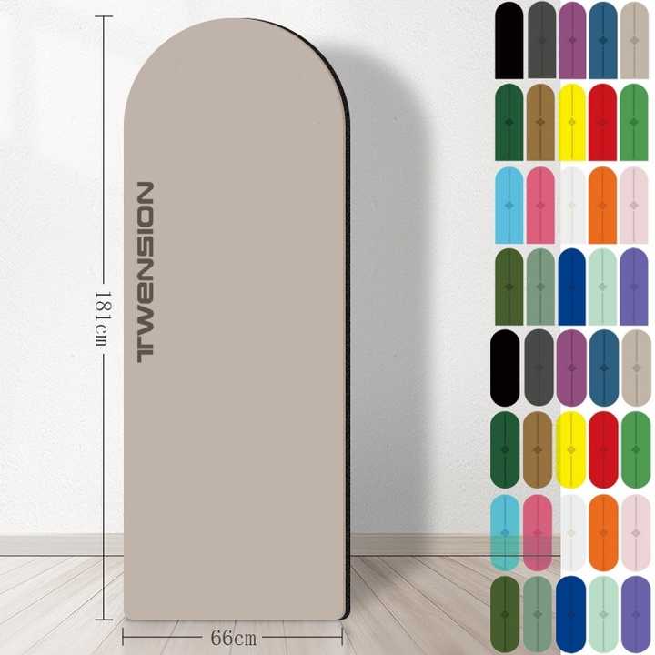 Custom Gym Workout Fitness Pilates Beige Thick Eco Friendly Large ...