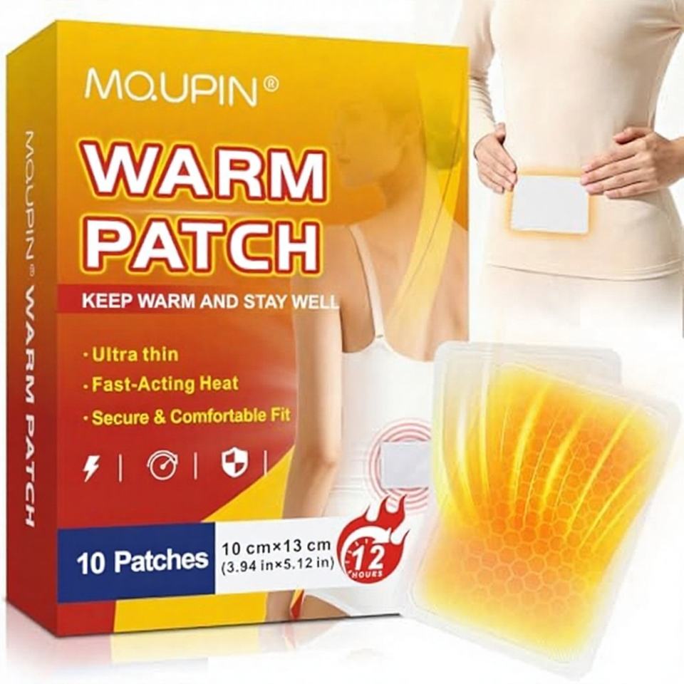 MQUPIN Adhesive Heat Patches Air Activated Body Warmers for Menstrual ...