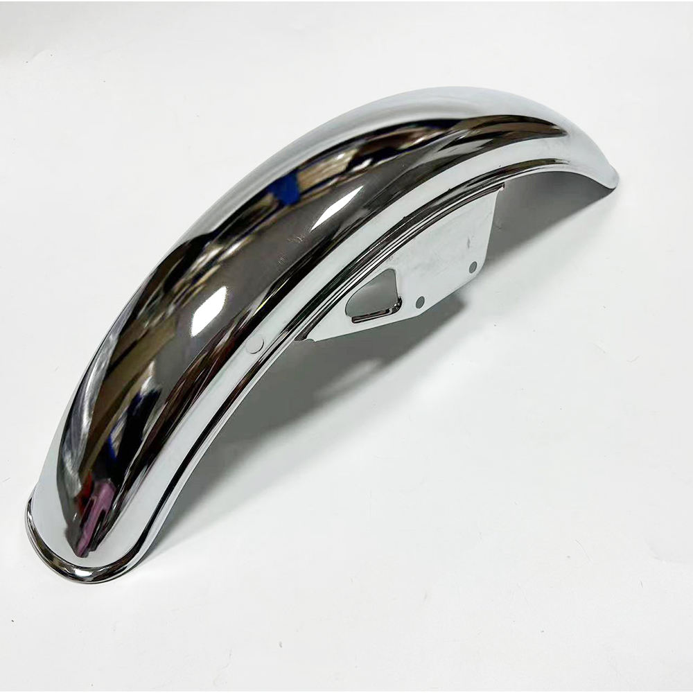 Mudguard Rear New Chrome Front Mudguard/Fender For Suzuki GN125 ...
