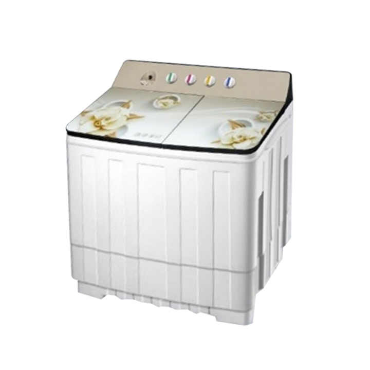 Big 25kg Glass Door Cover Waterproof Twin Tub Washing Machine With Pump ...