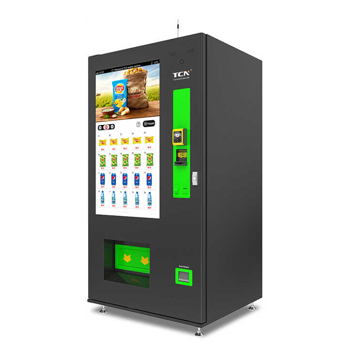 TCN Touch Screen Vending Machine - Cashless Payment Support