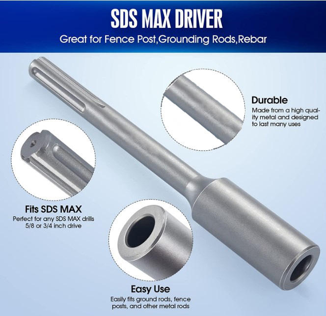 Driver sds max ground rod Products from Jiangxi Evian Tools Co., Ltd.