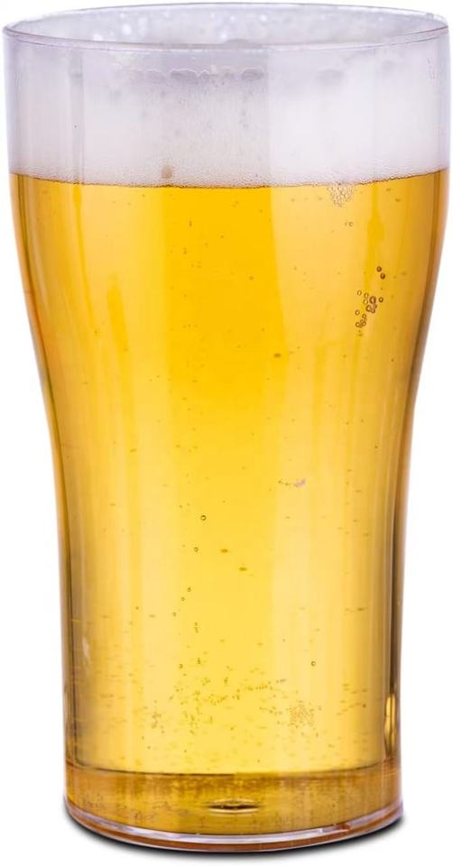 Hot Sale Classic 10 oz Bpa-free Eco-Friendly Reusable Plastic Pint Cups ...