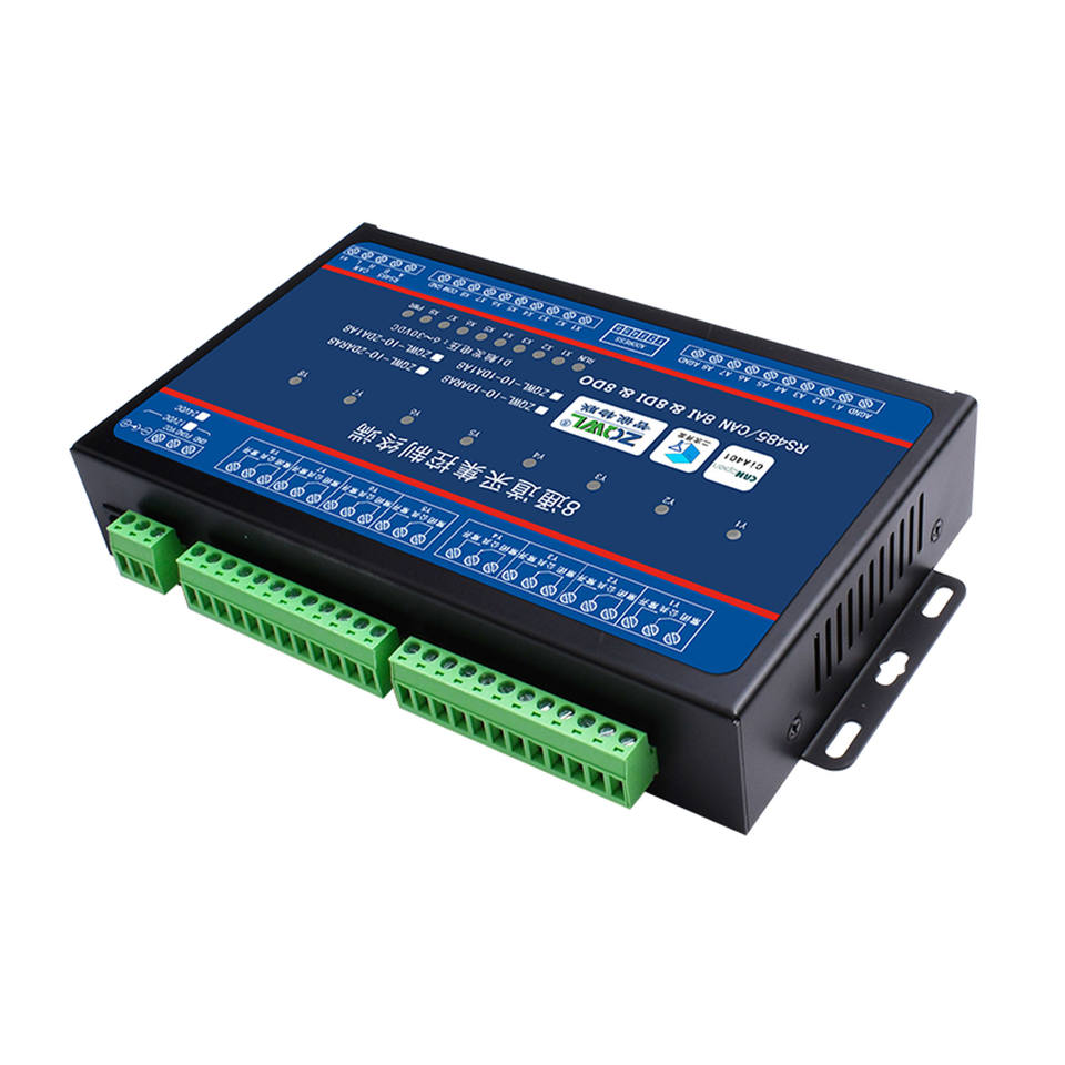 8-Channel Programmable I/O Controller with RS232/RS485/CAN Ports ...