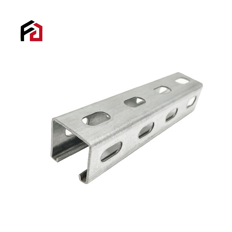 OEM P1000 Punching C-Channel for Ceiling System Perforated Unistrut ...