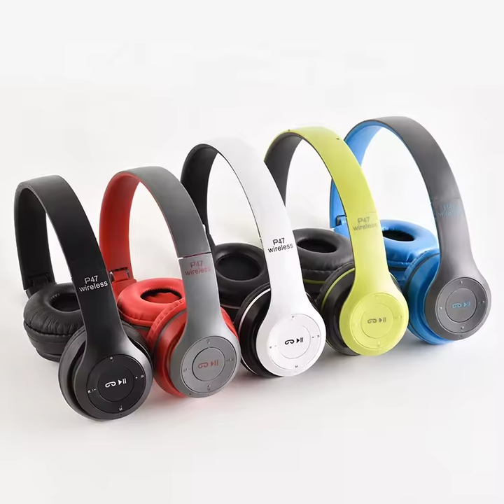P47 Wireless Headphones - High Quality Stereo Gaming Audio